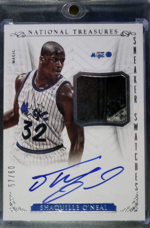 Shaquille O'Neal 2013-14 Panini National Treasures Sneaker Swatches ...